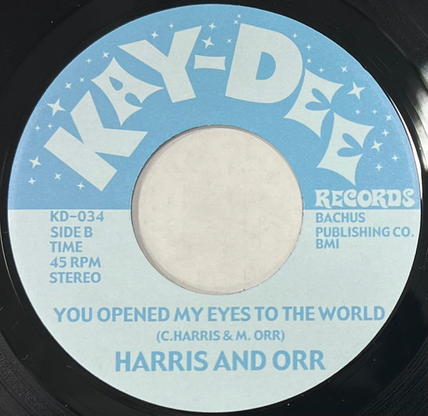 KD - 034 Spread Love / You Opened My Eyes - Harris & Orr – Kay-Dee Records