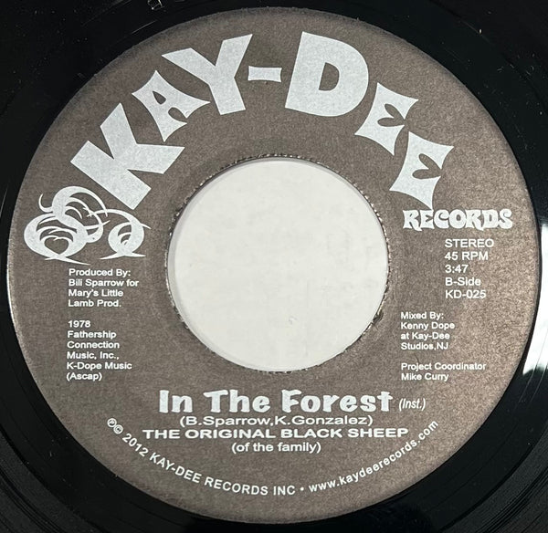 KD - 025 In The Forest Pt.1 & 2 (Kenny Dope Mixes) Original Black Shee ...