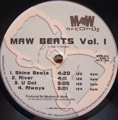Maw-801 Maw Beats Vol.1 & 2 – Kay-Dee Records