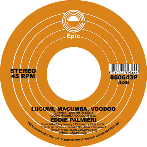 #395 Spirit Of Love / Lucumi,Macumba,Voodoo - Eddie Palmieri – Kay-Dee ...